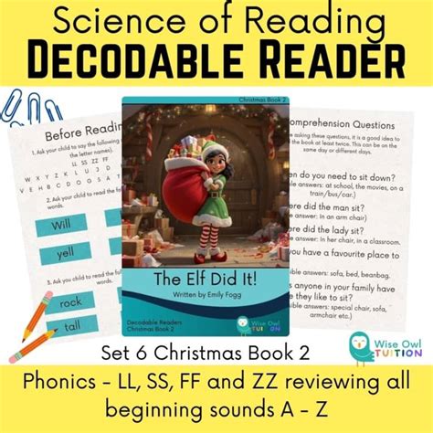 Christmas Decodable Readers Passages Science Of Reading Comprehension
