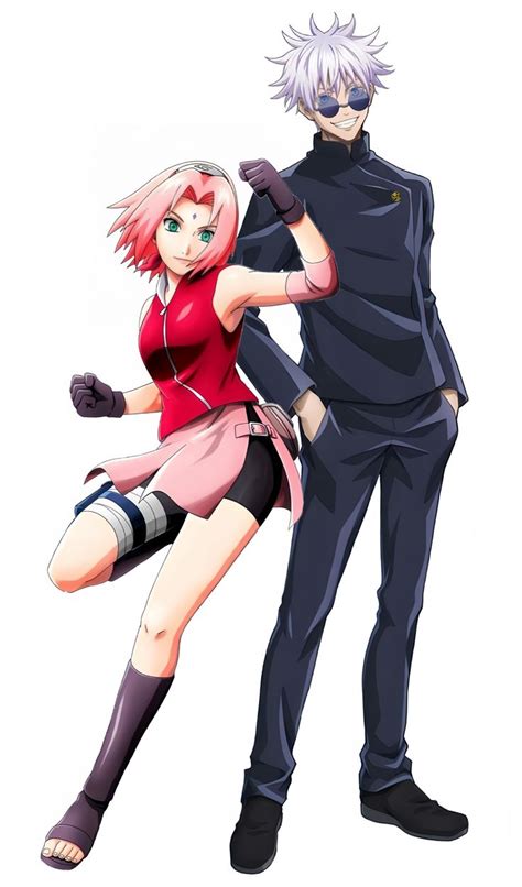 Gojo Satoru X Sakura Haruno Sakura Sakura Haruno