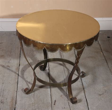 Antiques Atlas Mid Century Brass Table C1950