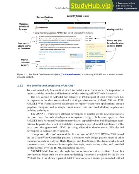 ASP NET Core In Action Pdf Web Design And HTML Internet