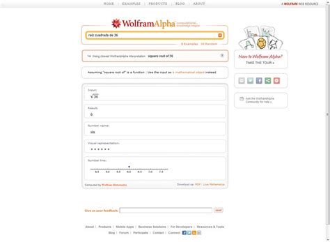 Wolfram Alpha Online