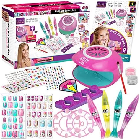 Toysical Nail Art Kit For Girls Girls Nail Polish Sets