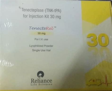Tenecteplase 30 Mg Injection At Best Price In Lucknow By Jaiswal