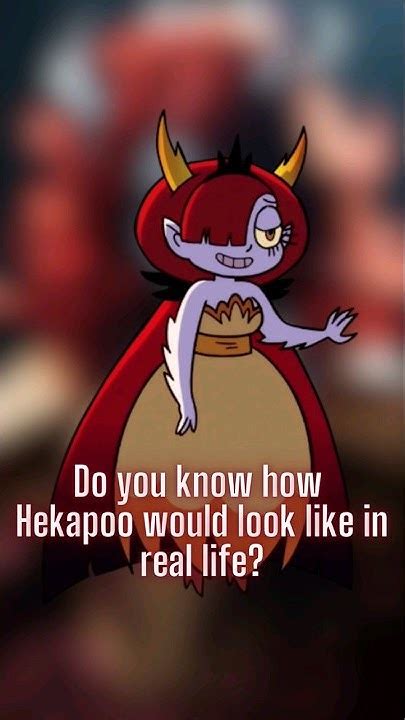 Hekapoo From Star Vs The Forces Of Evil In Real Life ⭐🌟 Ai Disney Starvstheforcesofevil Youtube