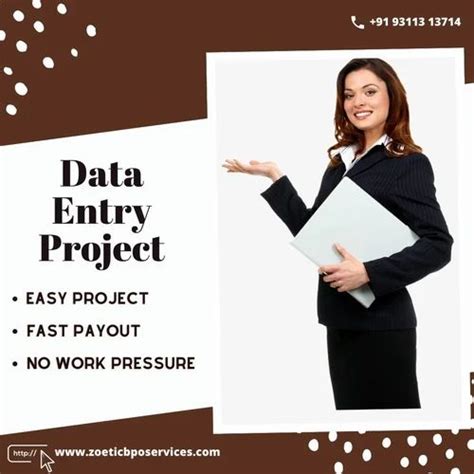 Biggest International Work Projects Data Entry Process At ₹ 860000
