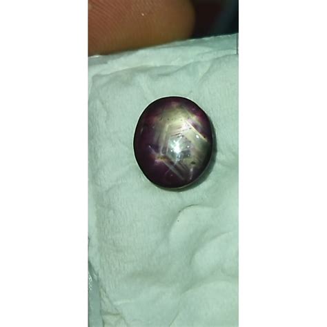 Jual Natural Star Rubi Corundumrubi Daging Star Patwa 6 Yarsbatu Permata Asli Garansi 100