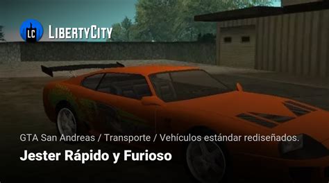 Jester Fast And Furious Para Gta San Andreas