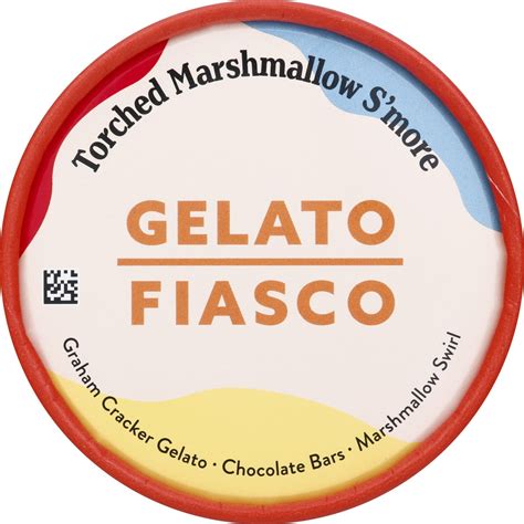 Gelato Fiasco Gelato Torched Marshmallow Smore 1 Pint Shipt