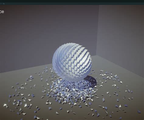 Artstation Unity Tool Mesh Explosion Effect Game Assets