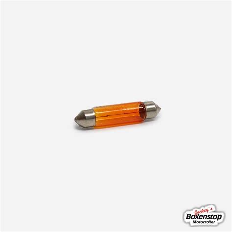 Serveta And Sil Front And Rear 12v 10w Indicator Amber Festoon Bulb