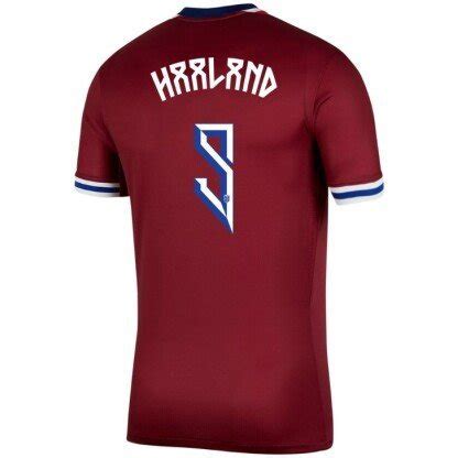 Haaland Norway 2425 Home Jersey Soccerarmor