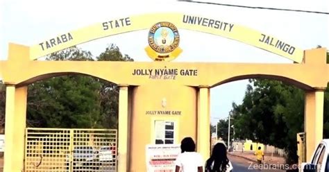 Full List Of Taraba State University Courses And Requirements Zbs Ng