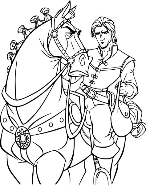 Tangled Coloring Pages Coloringlib
