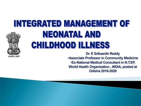 Imnci Introduction And Pneumonia Ppt