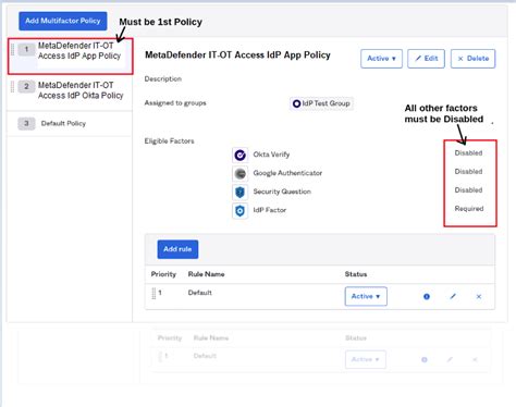 Okta Idp Mfa Setup Guide My Opswat Central Management