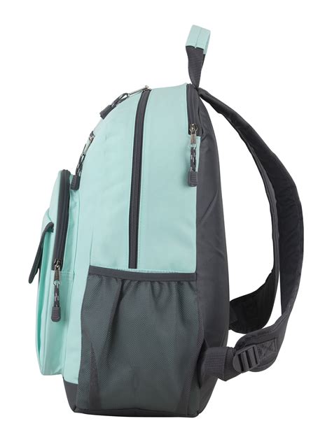 Eastsport Unisex Everyday Tech Backpack Mint Gray