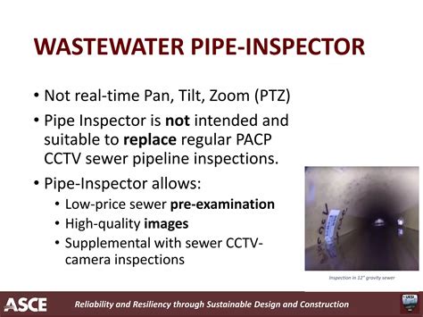 Asce Pipelines 2017 Mta Pipe Inspector Paper Presentation Pdf