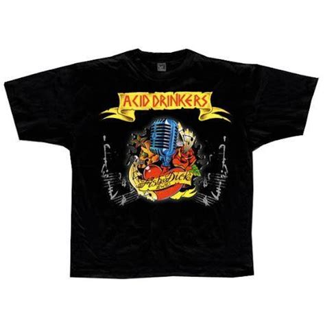 Mysticpl Acid Drinkers Fishdick 2 Koszulka Czarna Merch