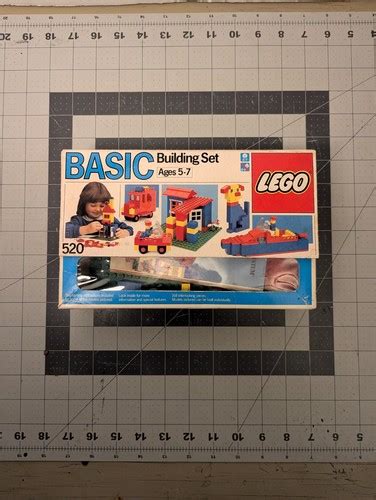 Vintage Lego 520 Basic Building Set 99 Complete 1985 Ebay