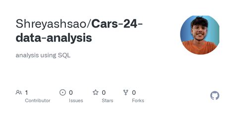 Github Shreyashsaocars 24 Data Analysis Analysis Using Sql