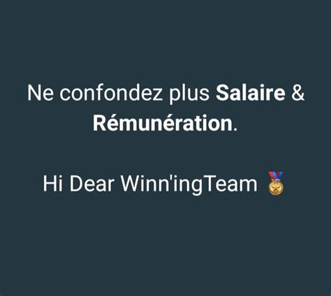 Kouassi Georges Kouassi Sur Linkedin La Diff Entre Salaire Et La