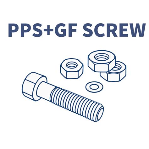 Ppsgf螺絲｜耐高溫玻纖強化螺絲｜link Upon 允拓材料科技