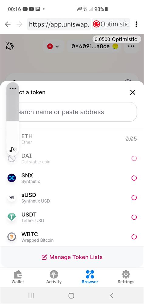 Optimistic Ethereum Not Working · Issue 1930 · Alphawalletalpha Wallet Android · Github