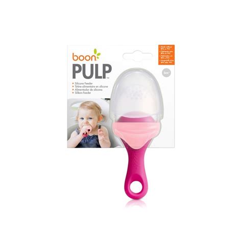 Boon Pulp Silicone Feeder Pink Wine Spinneys Uae