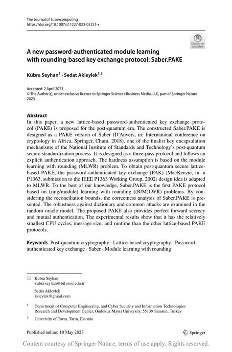 A New Password Authenticated Module Learning With Rounding Based Key