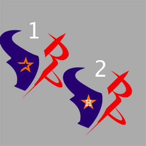 Texans Rockets Astros Logo Etsy