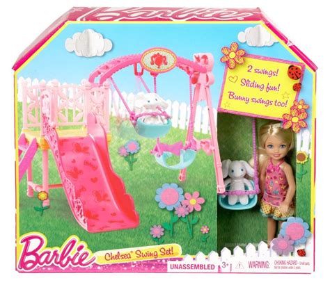 Barbie Sisters Chelsea Doll Swing Set Barbie Doll House Barbie Doll