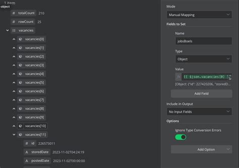 Edit Set Node Getting All Object Questions N8n Community