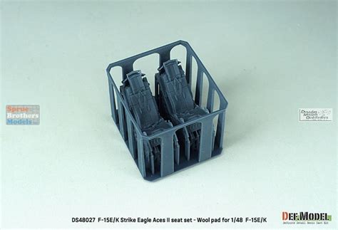 Defds48027 1 48 Def Model F 15e Strike Eagle F 15k Aces Ii Ejection Seat Set Wool Pad Sprue