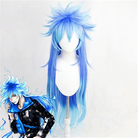 Disney Twisted Wonderland Idia Shroud Blue Cosplay Wig Gcosplay