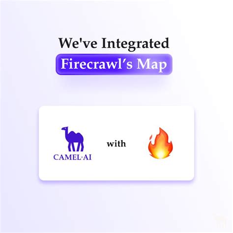 camel on linkedin 📢 we ve just integrated firecrawl s map into