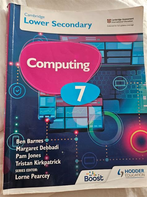 Igcse Cambridge Lower Secondary Computing 7 Hobbies And Toys Books
