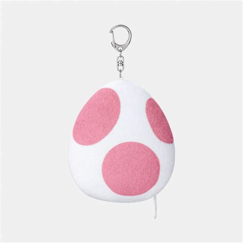 Keychain Pouch Yoshi Egg Pink Ver Super Mario Meccha Japan