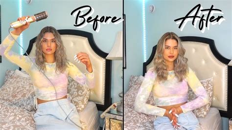 Easy Voluminous Supermodel Curls Tutorial For Thin And Fine Hair ♡ Youtube