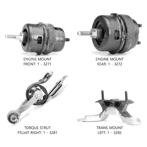Anchor® 300541 Engine Mount Kit Anchor® 300541 Engine Mount Kit