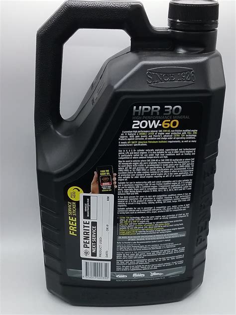 Penrite Hpr 10 10w 50 Engine Oil 5l — Yesteryear Garage And Parts