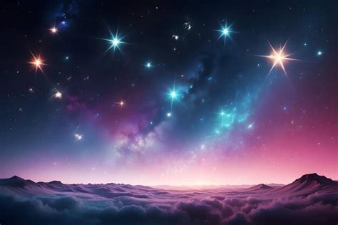 Premium Photo Explosion Magical Sparkle Stardust Twinkle Glow Star Magic Shine Glittering