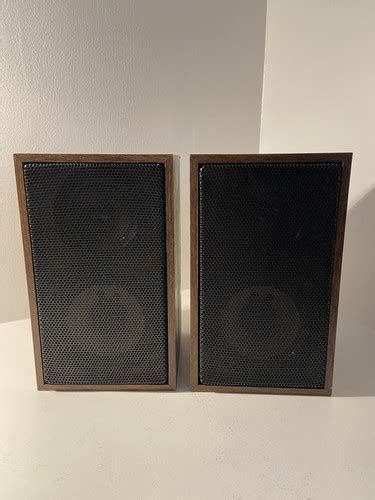 Vintage Microsonic Ms 3 Bookshelf Speaker 8x5x5 4 8 Ohms Ebay