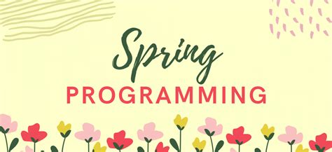 2023 Spring Programming Plymouth Wisconsin