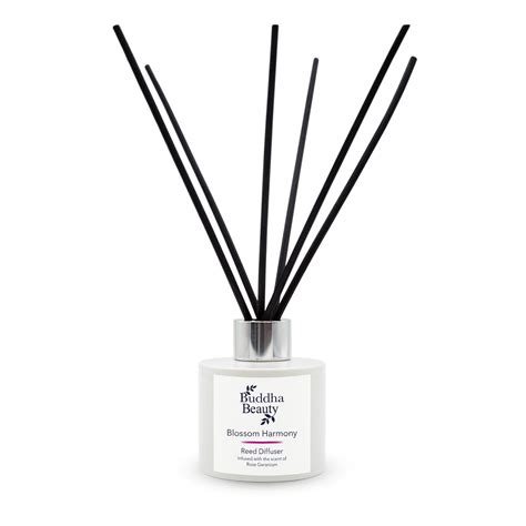 Serenity Rose Geranium Reed Diffusers Buddha Beauty Skincare