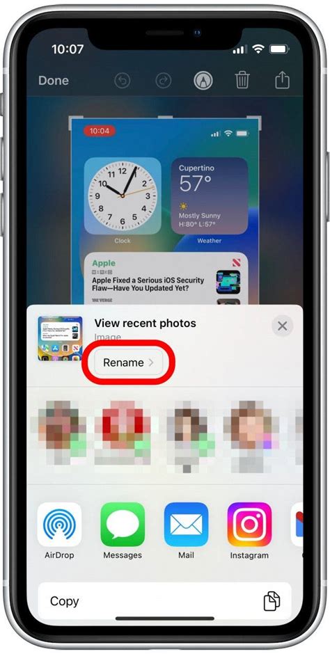 How To Rename Screenshots On Iphone