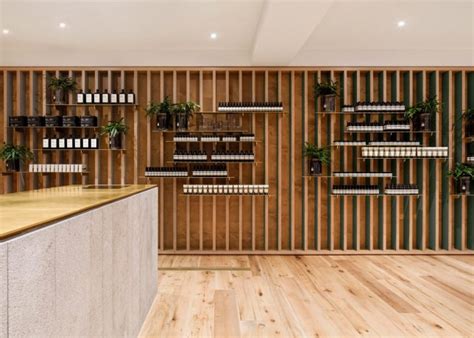 Naturehumaine Designs Interior For Aesop Store In Montreal