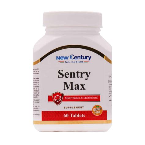 قرص مولتی ویتامین سنتری مکس نیوسنتری بسته 60 عددی داروخانه آنلاین