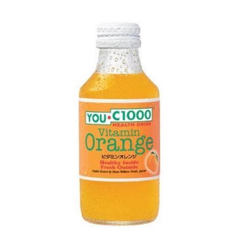 Jual You C 1000 Uc1000 Botol Kaca Vitamin C 1000mg Rasa Orange 140ml Shopee Indonesia