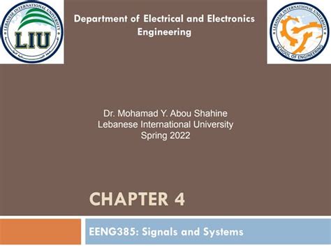 Signals And Systems Fourier Transform Problemsexamples And More