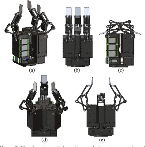 figure 1 from a three fingered adaptive gripper with multiple grasping